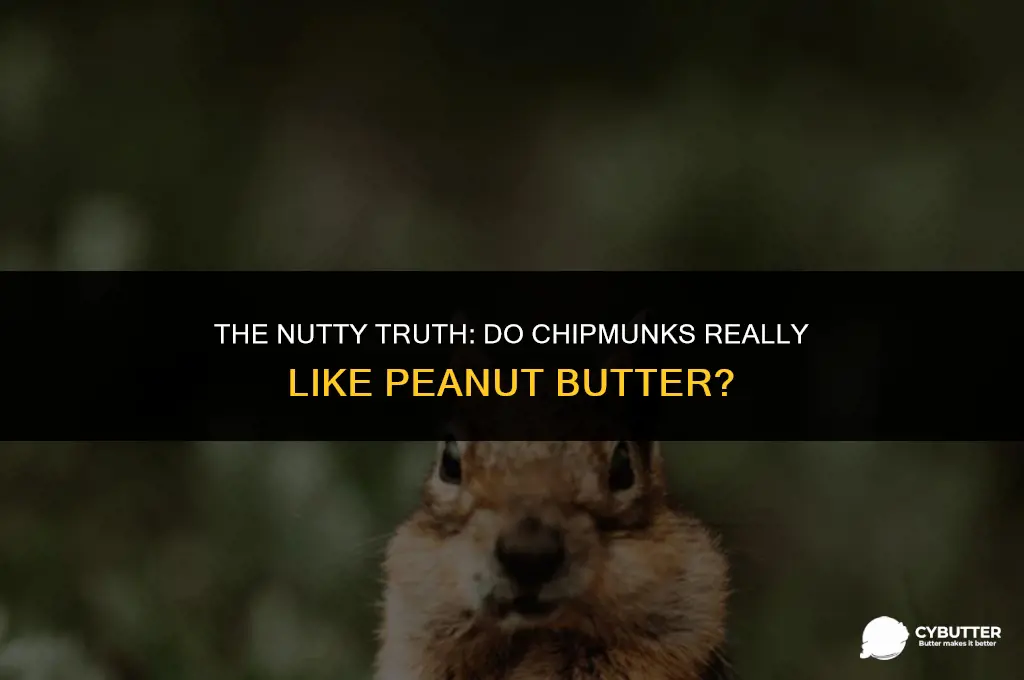 Do Chipmunks Like Peanut Butter