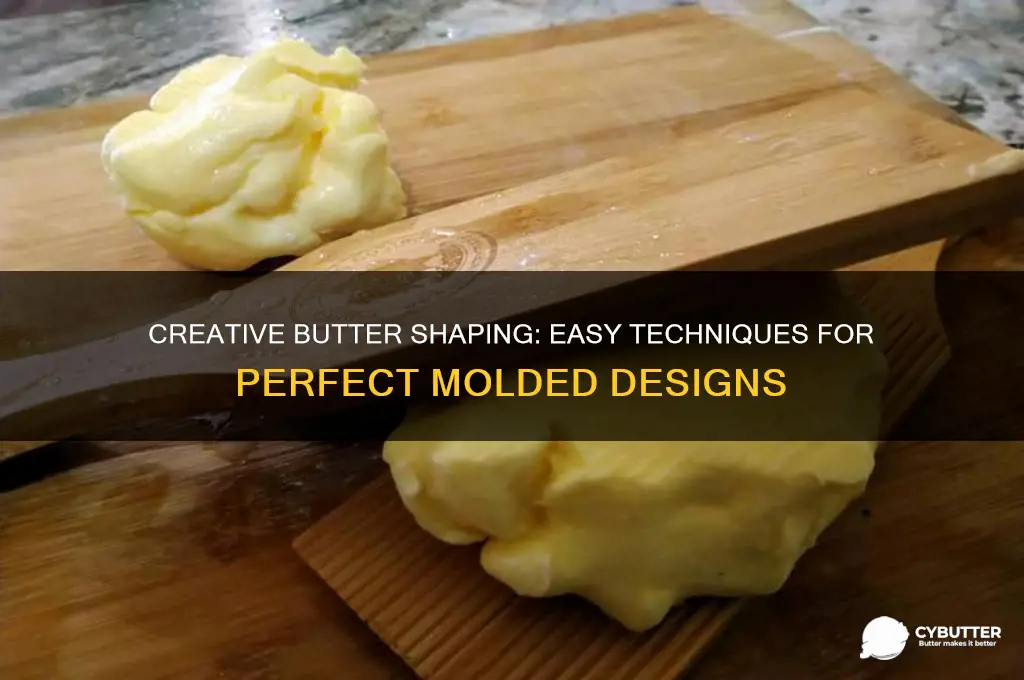 Creative Butter Shaping: Easy Techniques For Perfect Molded Designs ...