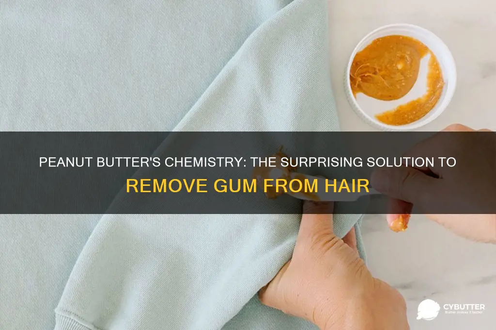 Peanut Butter's Chemistry: The Surprising Solution To Remove Gum From ...